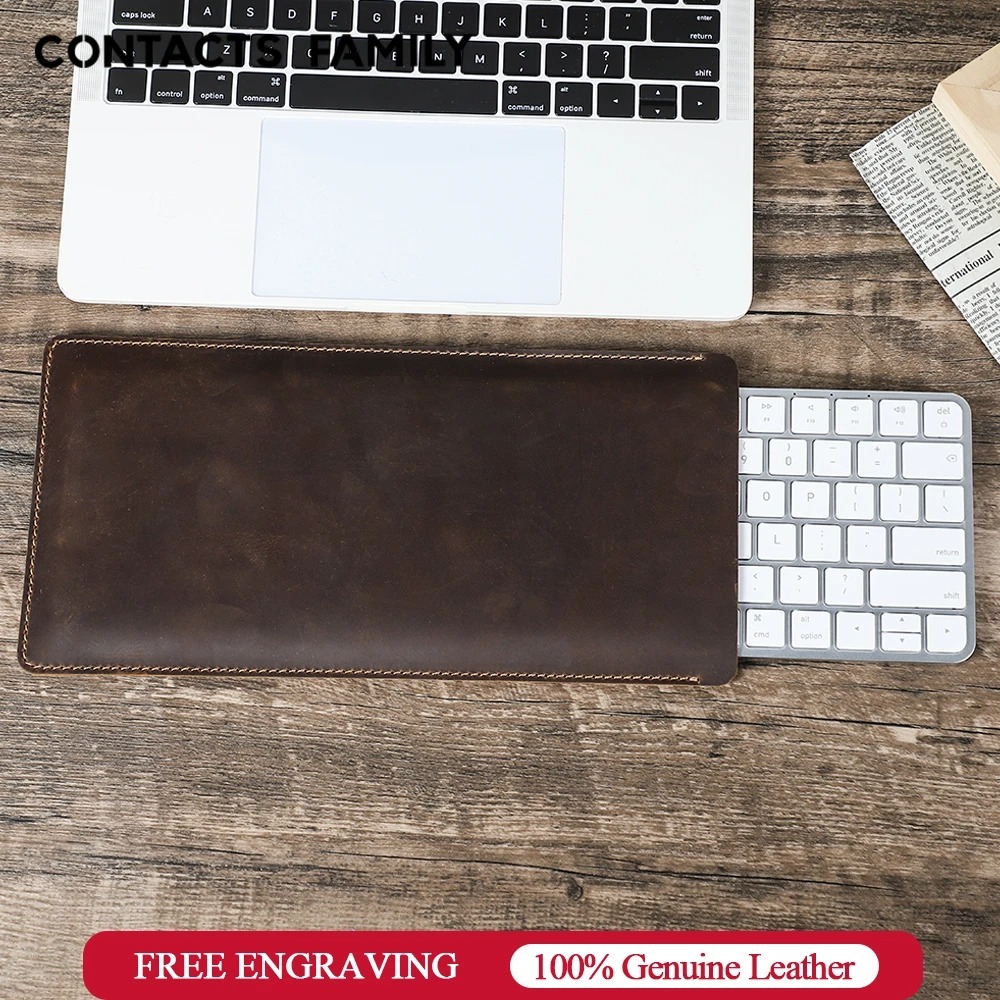 CONTACTS FAMILY Genuine Leather Cover case for Apple Magic KeyBoard 3 2 ...