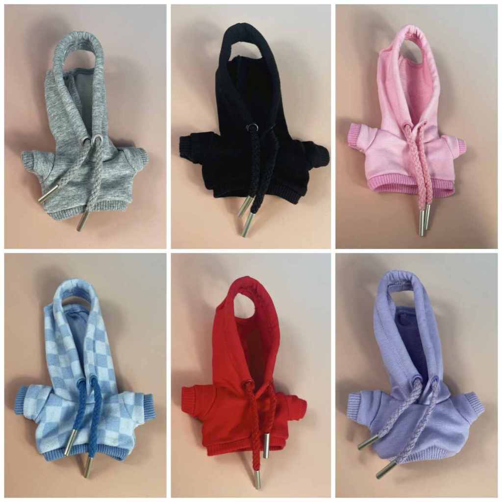 Labubu clothes custom logo and sets shoes pants packback hat macaron ...