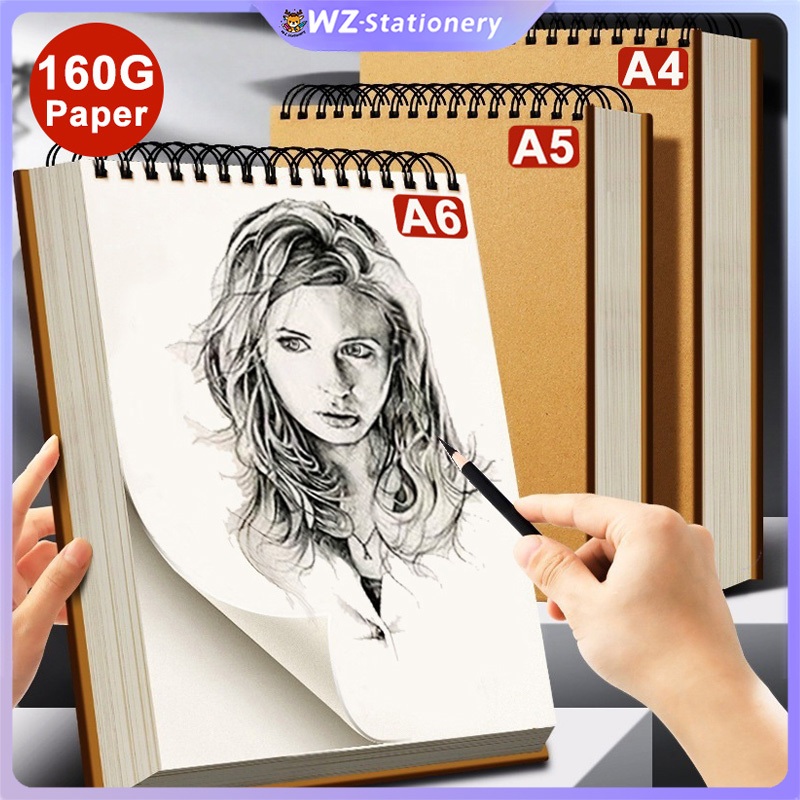 Professional sketchbook Thick paper Spiral notebook Art school supplies ...