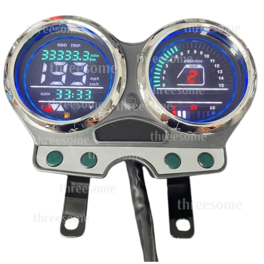 Motorcycle LED Speedometer Assembly For Suzuki Yes 125 GT125 EN125 EN ...