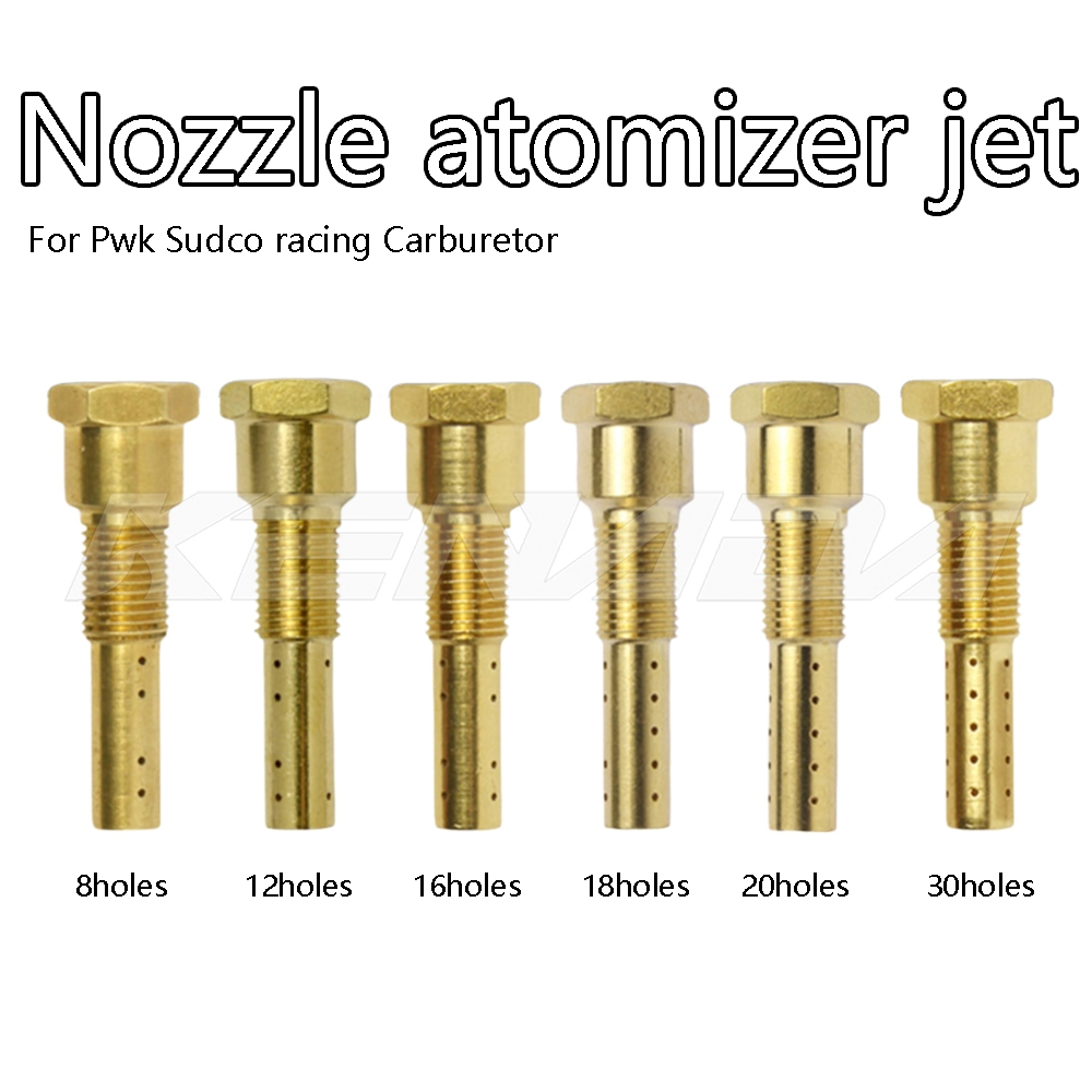 1set/6set 8/12/16/18/20/30 Holes Nozzle atomizer jet Jetnozzle For Pwk ...