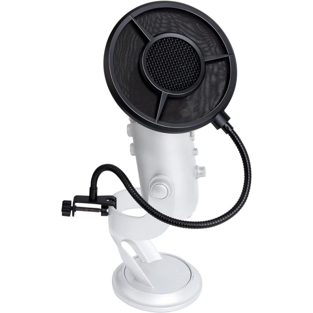 Mic Pop Filter for HyperX QuadCast、Blue Yeti and Other Gaming ...