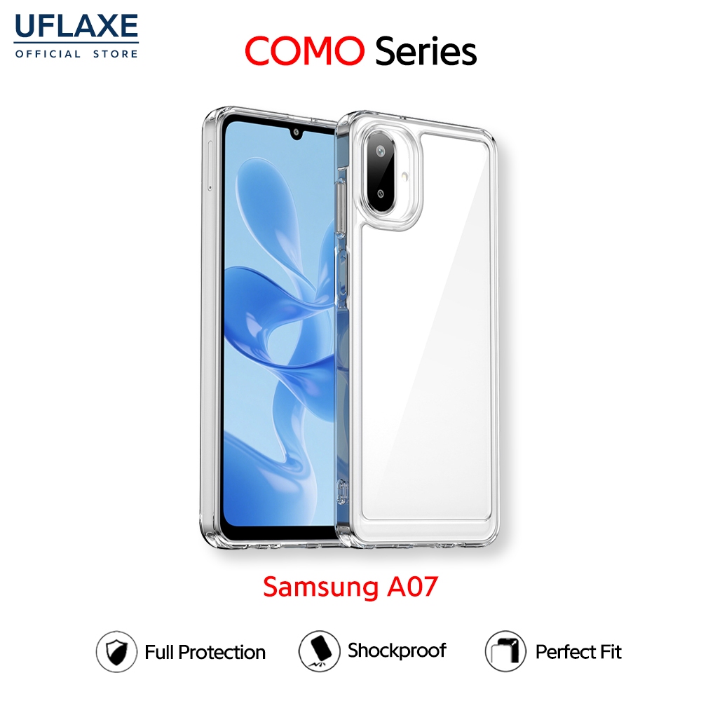 UFLAXE COMO - For Samsung Galaxy A07 Case - Clear Anti-yellowing ...