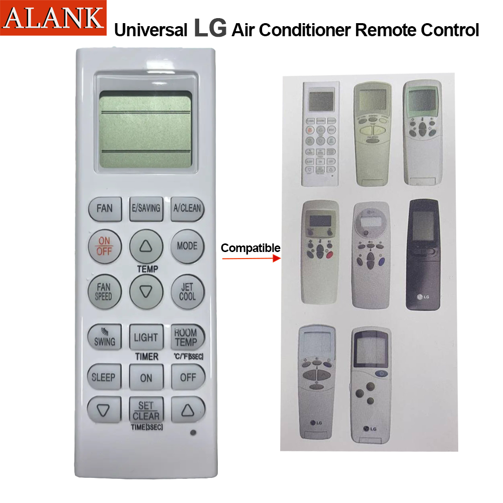 ALANK Universal Remote Control for LG Air Conditioner Remote Control ...