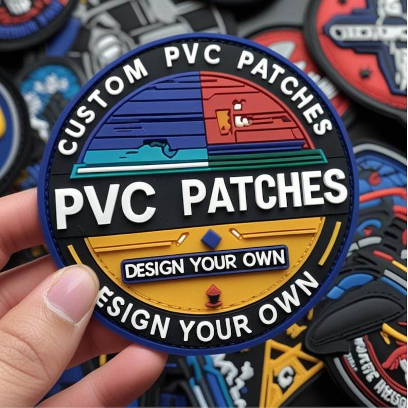 Custom PVC Printing Embroidery Patches Armband Velcro Badges DIY Club ...