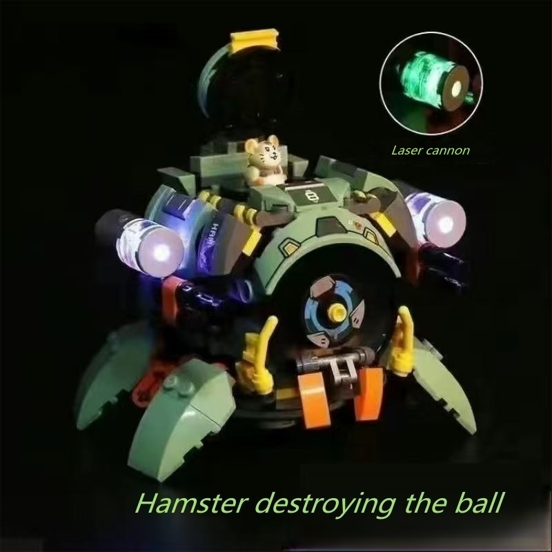 Children Toys Hamster Destruction Ball Mecha Overwatch Educational ...