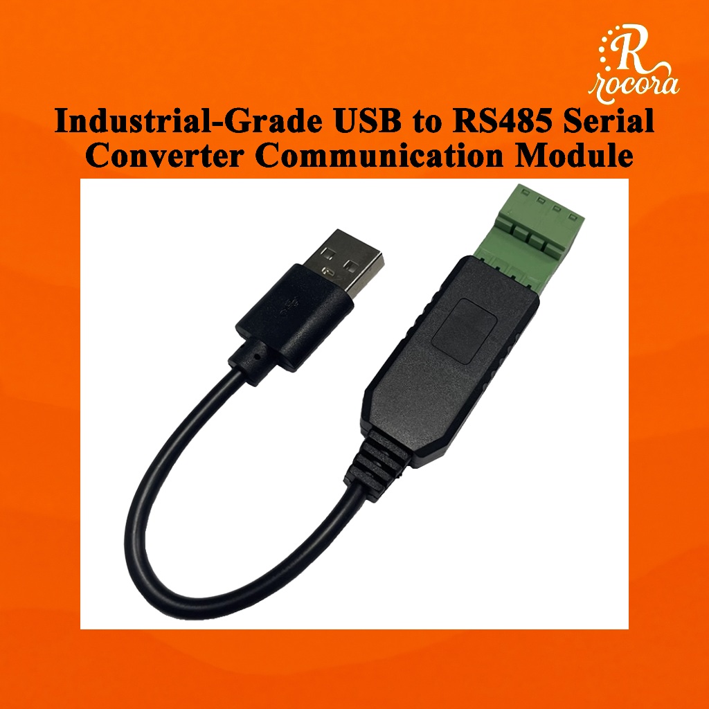 Industrial USB to RS485 Converter Module CH340 Chip PLC Serial IO ...