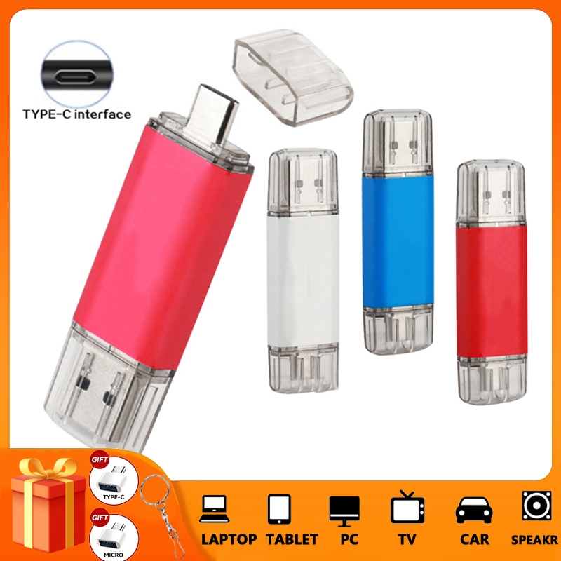 TYPE-C Two-in-One Flash Memory Driver, Support Customized Logo, 2TB/1TB ...