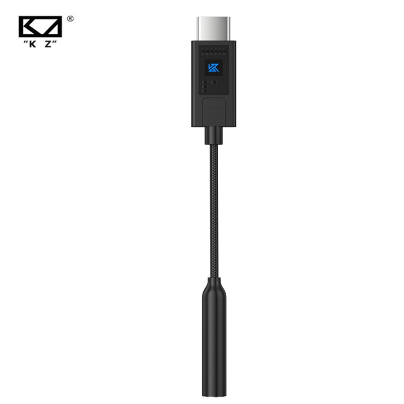 KZ AM02 Portable DAC Decoding Amplifier USB C to 3.5mm Audio Adapter ...