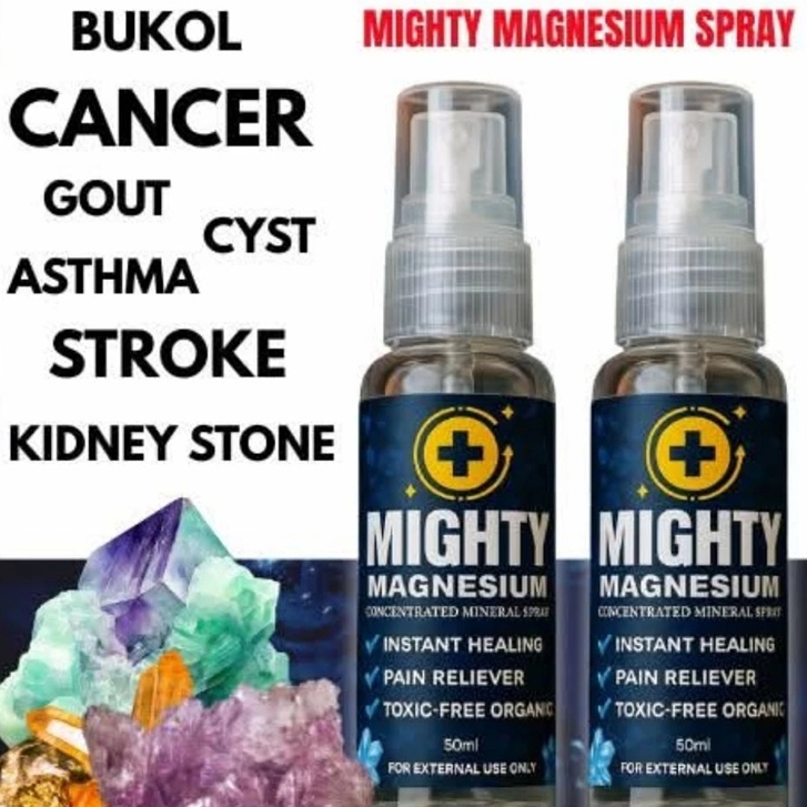Mighty Magnesium Concentrated Mineral Spray Buy 1 get 1 | Shopee Philippines