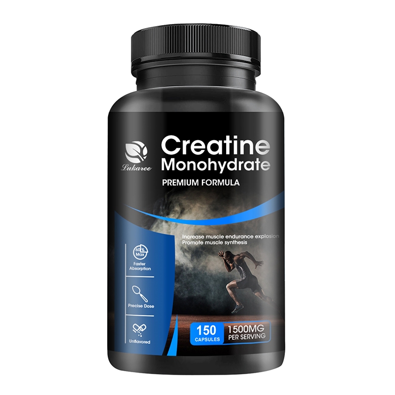 Lukaree Premium Creatine Monohydrate Hard Capsules – Boost Performance ...