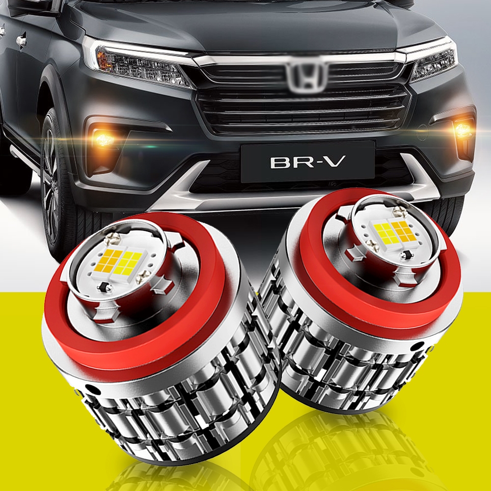 TUFFOO 1Pair 2 Color L1B LED Fog Light Bulb 80W 20000LM For Honda BRV ...