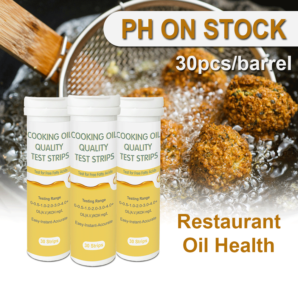 PH On Stock Oil Quality Test Strips Cooking FFA Free Fatty Acids Fry ...