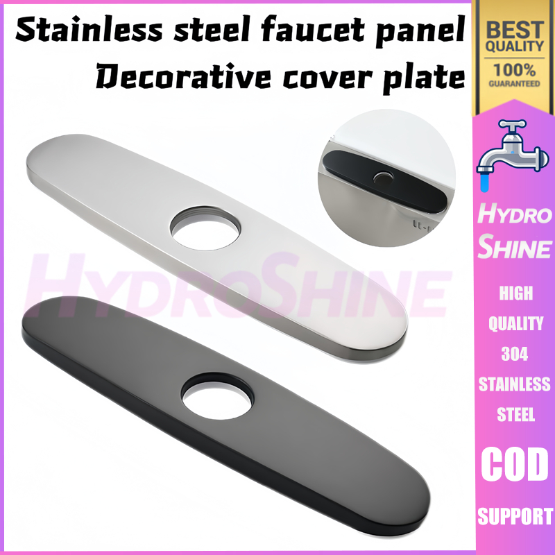 Stainless steel faucet cover plate, kitchen basin decorative panel ...