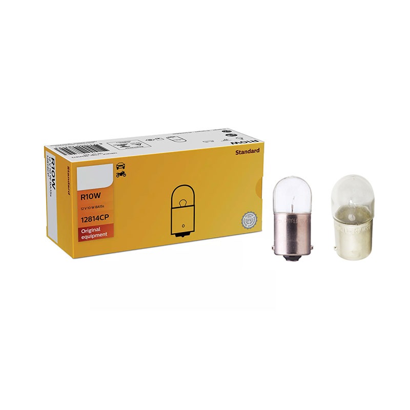 R5W R10W 12821 12814 BA15s 12V Original Bulb Car Standard Halogen Turn ...