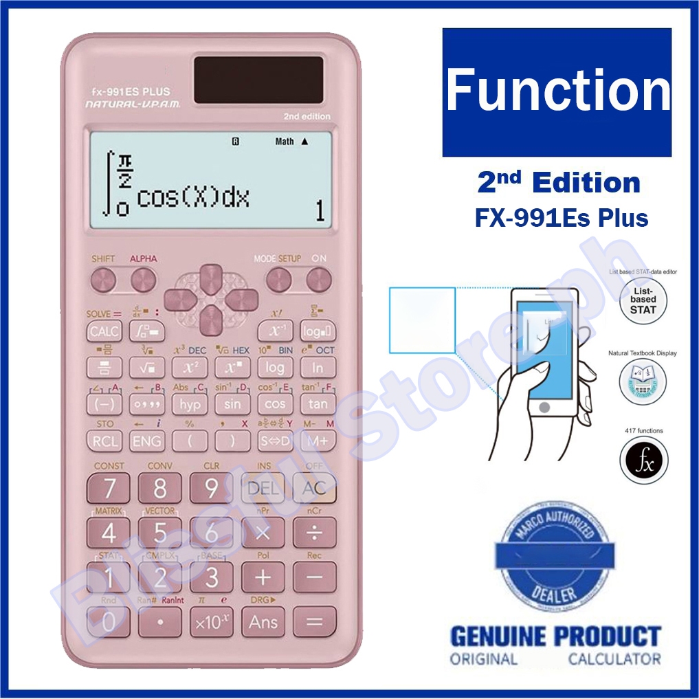 Scientific Calculator Fx 570es plus 2nd edition Junior High School ...