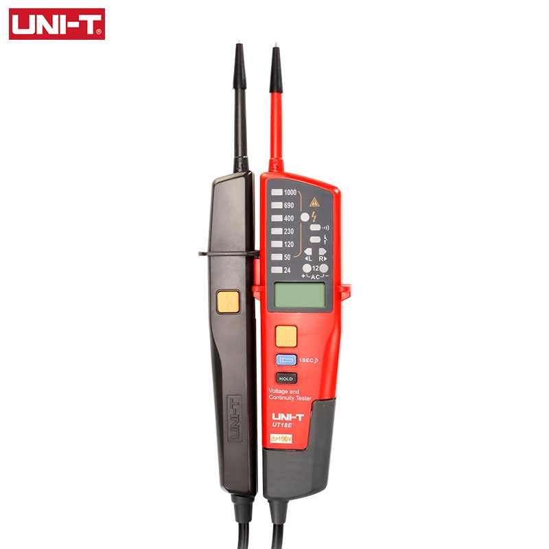 UNI-T UT18E AC DC 1000V Voltage Tester Continuity RCD Phase Rotation ...
