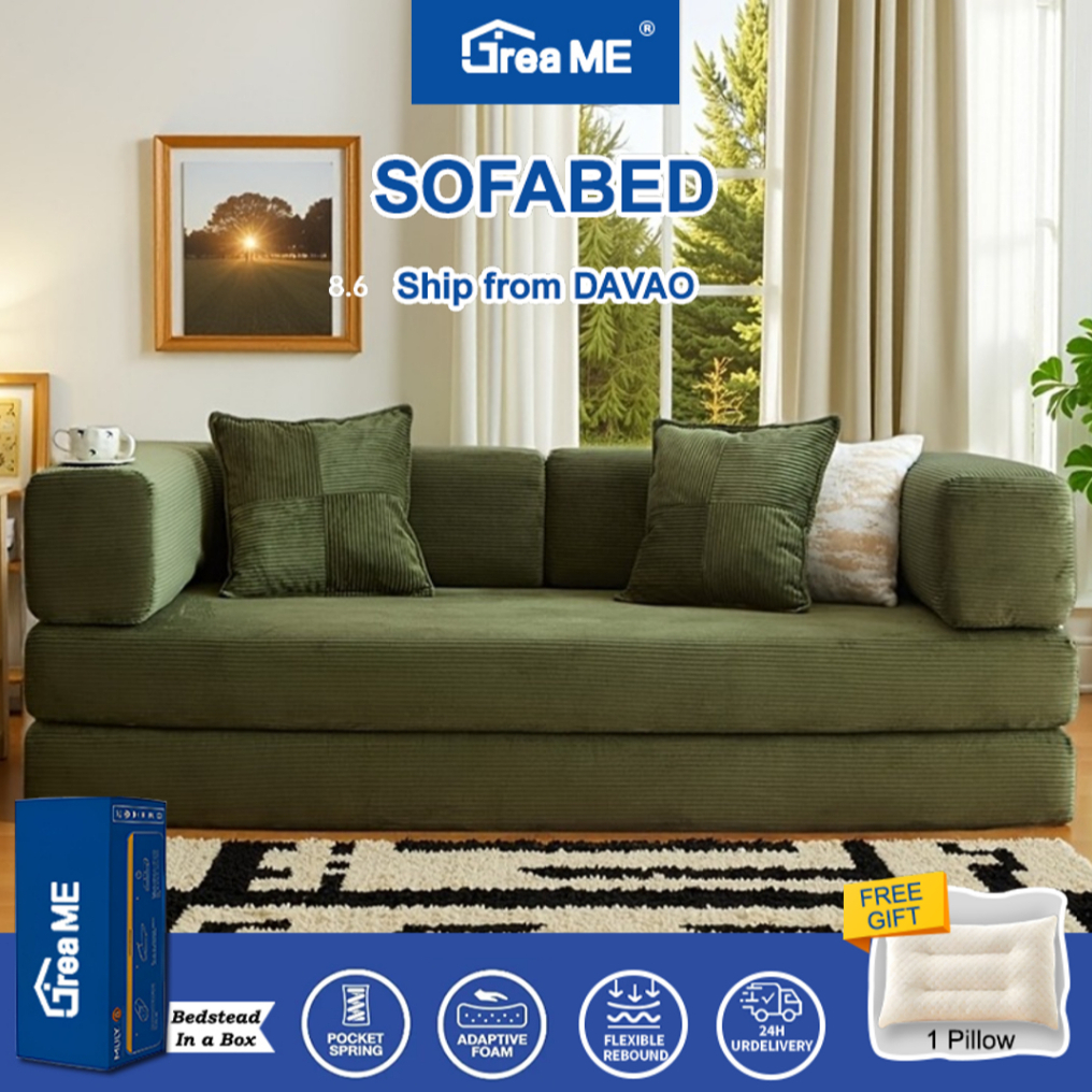 【10 Years Warranty】Dreame Fumniture Folding Sofabed Integrated Dual ...