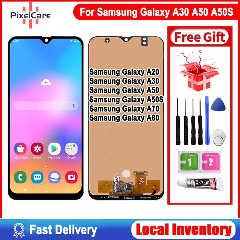 Pixelcare LCD For Samsung Galaxy A30 A50 A50S SM-A505F/DS A505FN/DS ...