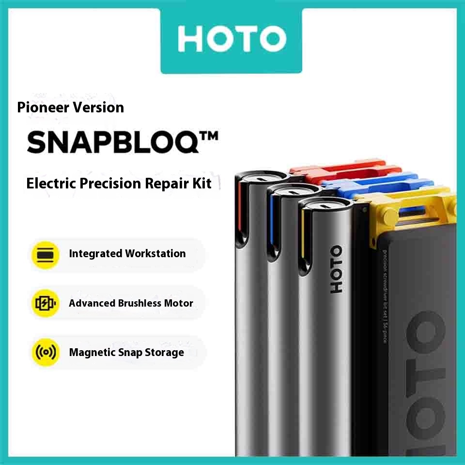 HOTO SNAPBLOQ Pioneer Edition Mini Electric Precision Screwdriver ...