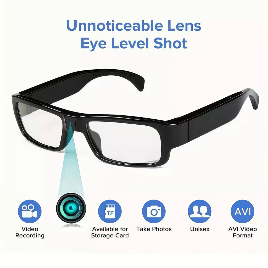 Camera Glasses HD 1080P Video Glasses Smart Glasses Outdoor Sport ...