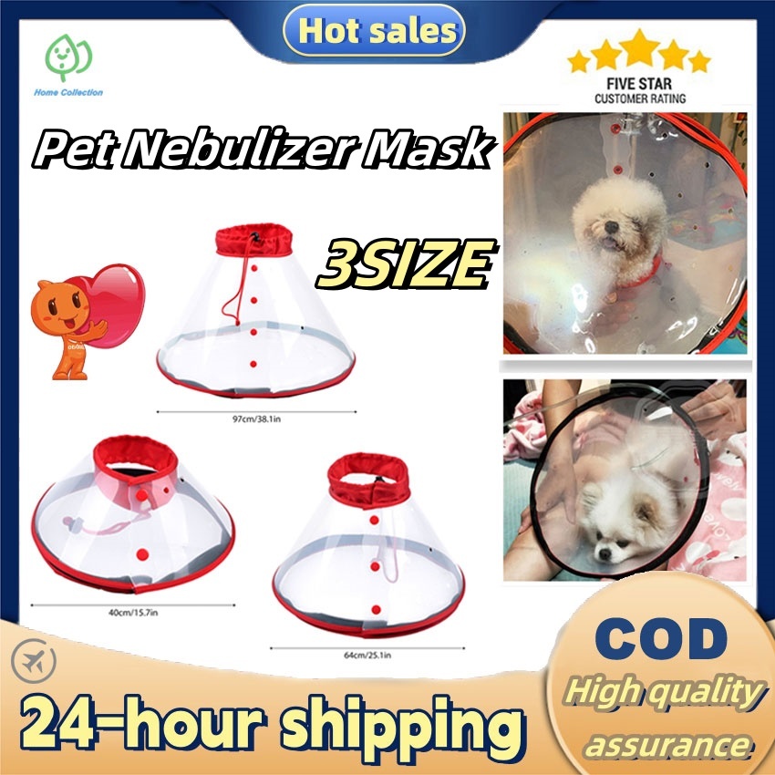 high quality Pet Oxygen Mask & Nebulizer Hood - Adjustable Cat/Dog ...