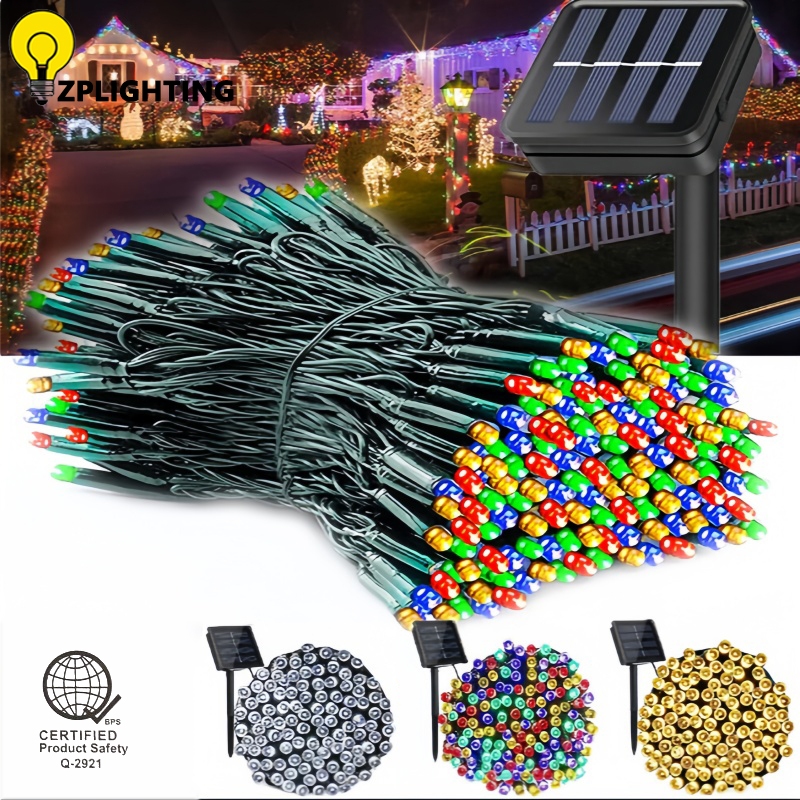 Solar String Lights LED Fairy Light Outdoor Waterproof For Christmas ...