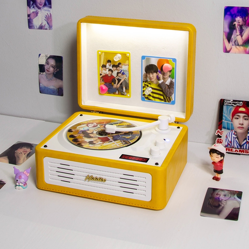 Middix CD/DVD Player with Speaker for Kpop Retro Bluetooth Portable ...