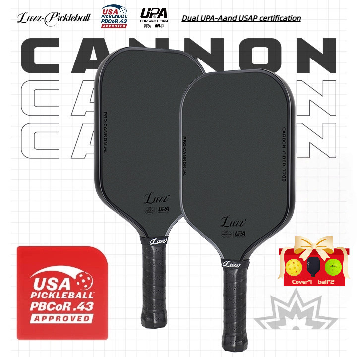 Pickleball Luzz Pickleball Paddle Cannon Paddle T700 Carbon Friction ...