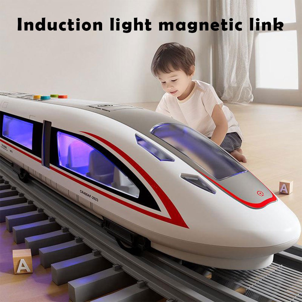 Magnetic Train Toy Set with Magnetic Cars, Perfect Gift for Boys ...