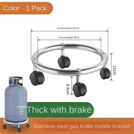 Gas Tank Holder with wheels landege Propane Cylinder Base Propane Tank ...