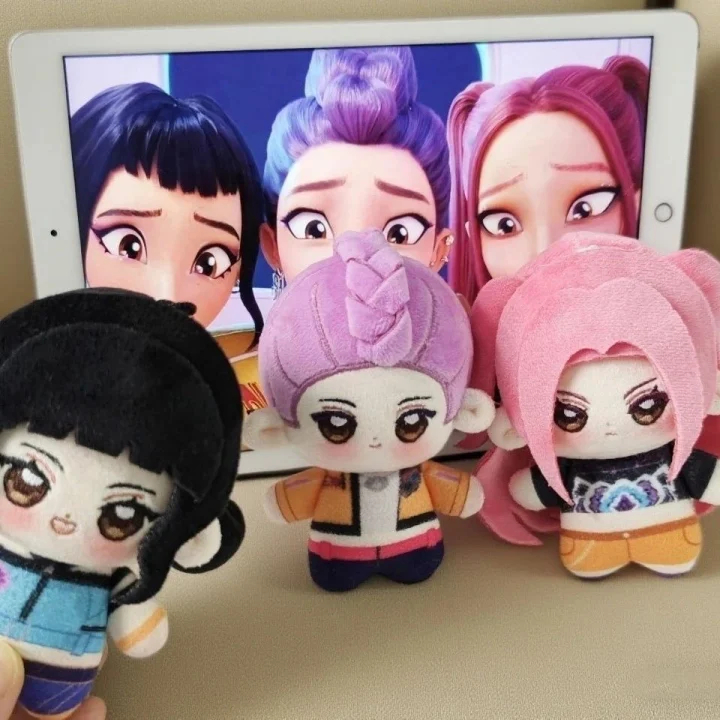 10cm Kpop Demon Hunters Plush Doll Rumi Mira Zoey Saja Boys Doll Jinu ...