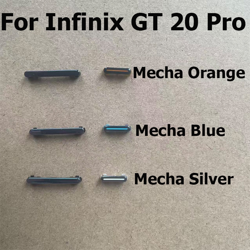 For Infinix GT 20 Pro Power Volume Side Button Buttons Switch On Off ...