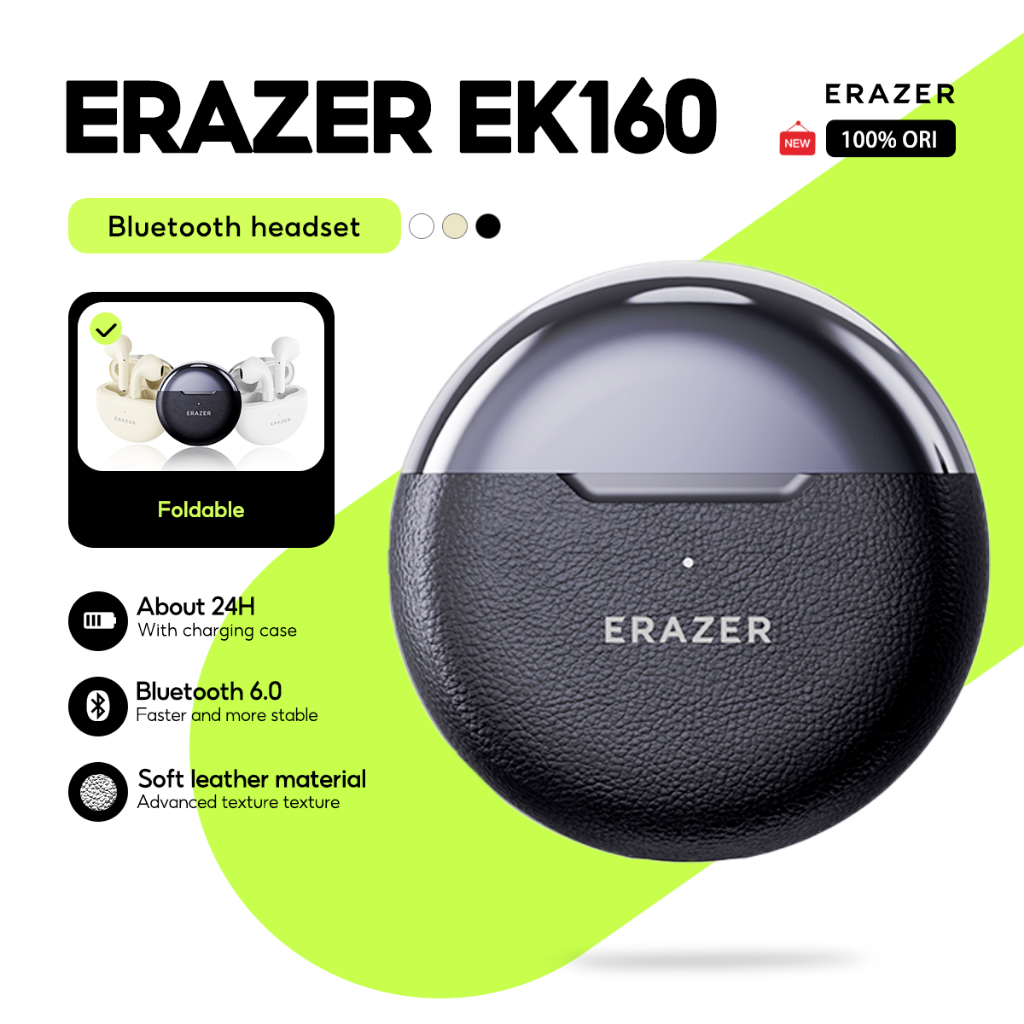 Lenovo ERAZER Earbuds EK160 True Wireless Bluetooth Earphone HD Stereo ...