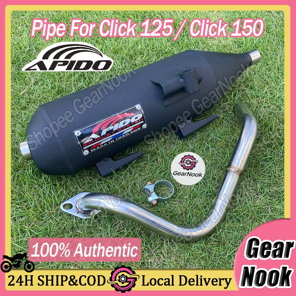 Apido Pipe for Honda click 125i/click 150 Pipe muffler v3 set Game ...