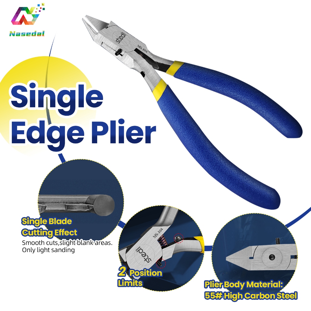 Stedi Single Edge Pliers MS-104 for Gundam Mecha Model Nipper Cut ...