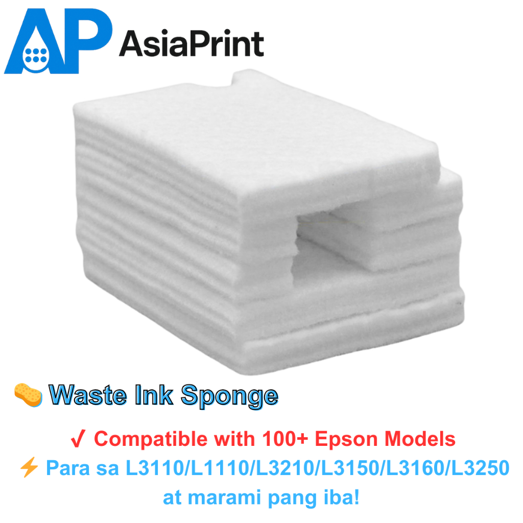 Epson L3110 L1110 L3210 L3150 L3160 L3250 Waste Ink Sponge / Absorption ...