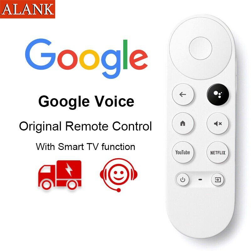 ALANK Bluetooth Voice Suitable for Chromecast Google TV Remote Control ...