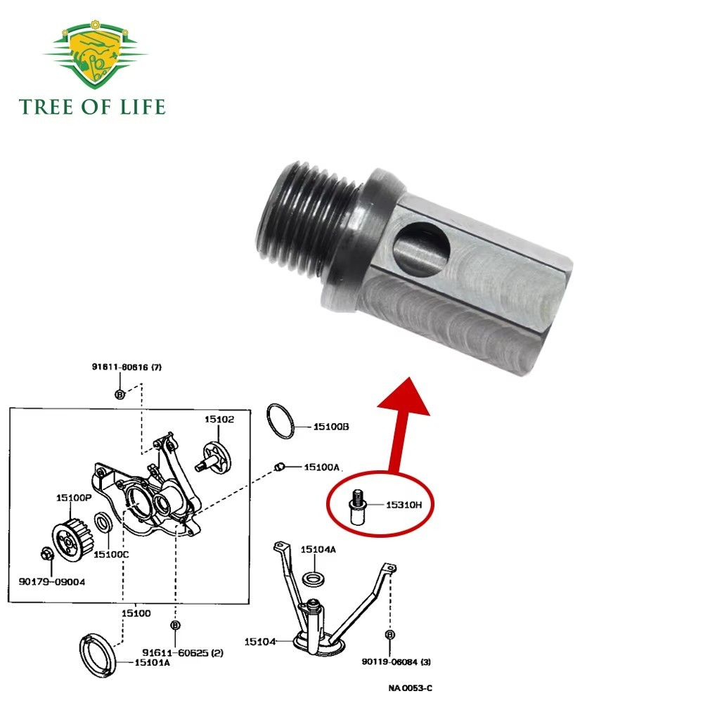 Oil Pressure Regulator Valve 15310-10010 For Toyota Tercel Paseo ...