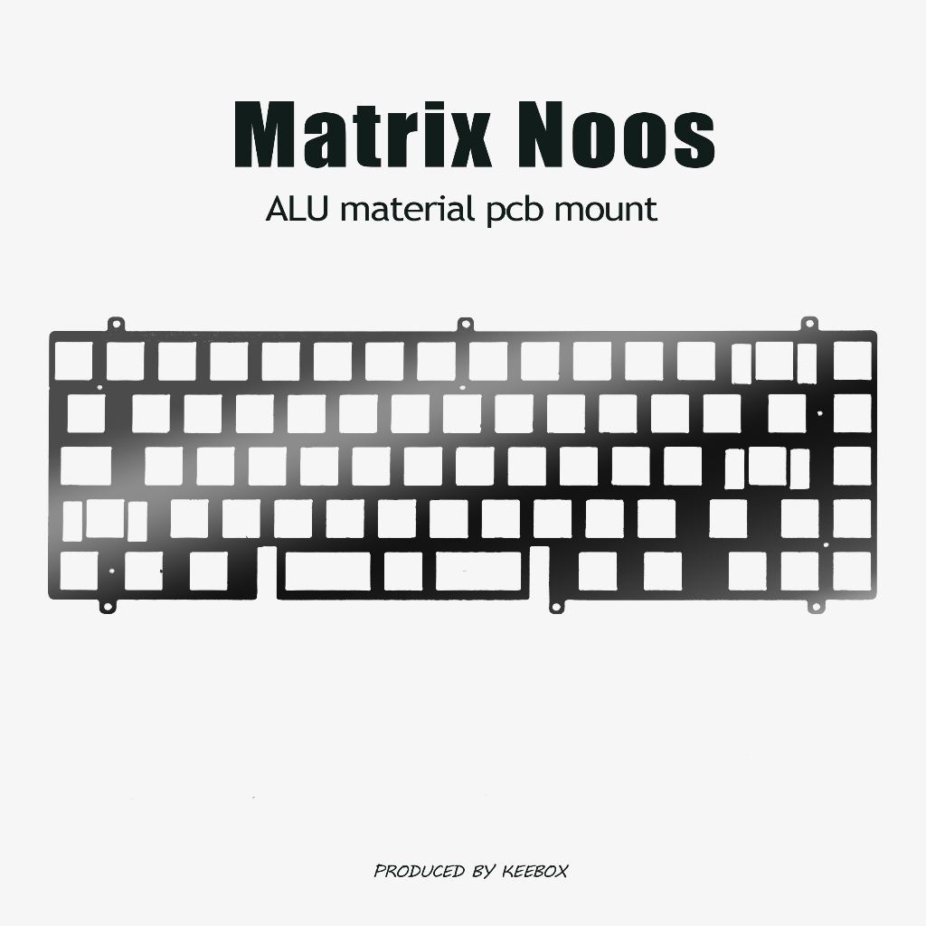 Matrix Noos Flex Cut Non Flex Cut PCB Mount Mechanical Keyboard Custom ...
