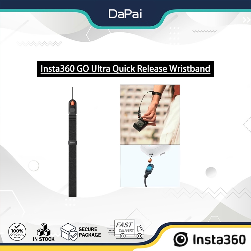 insta360 GO Ultra Quick Release Wristband Anti Loss Rope for GO Ultra ...