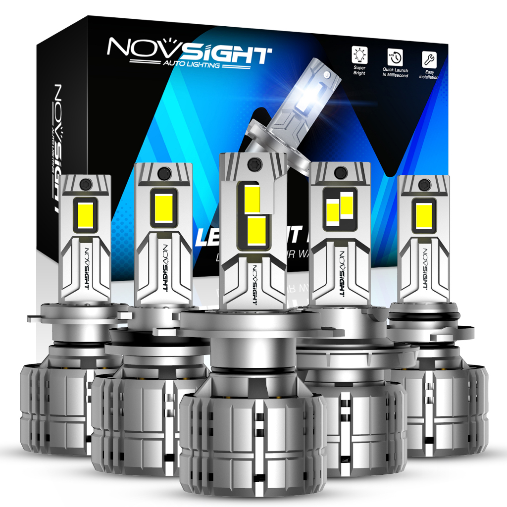 Novsight N60 H4 LED car Headlight H11 H7 9005 9006 9012 D1S D2S D3S D4S ...