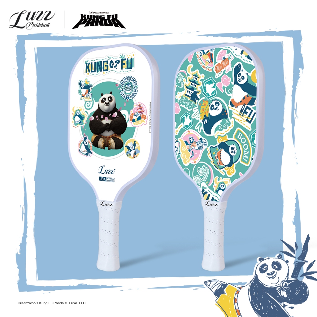 Luzz Pickleball Paddle Kung Fu Panda Checker Champ Original Paddle ...