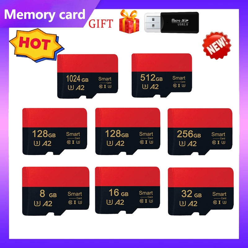256GB Waterproof Micro SD Memory Card 1TB/512GB/256GB/64GB/8GB/16GB ...