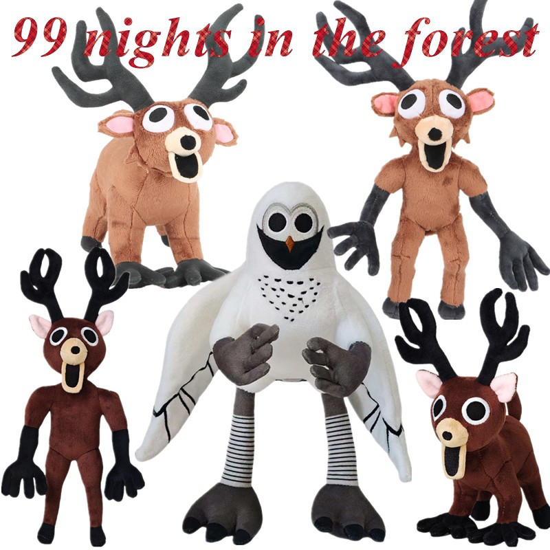 99 Nights in The Forest Plush Roblox Deer Soft Stuffed Doll Toys ...