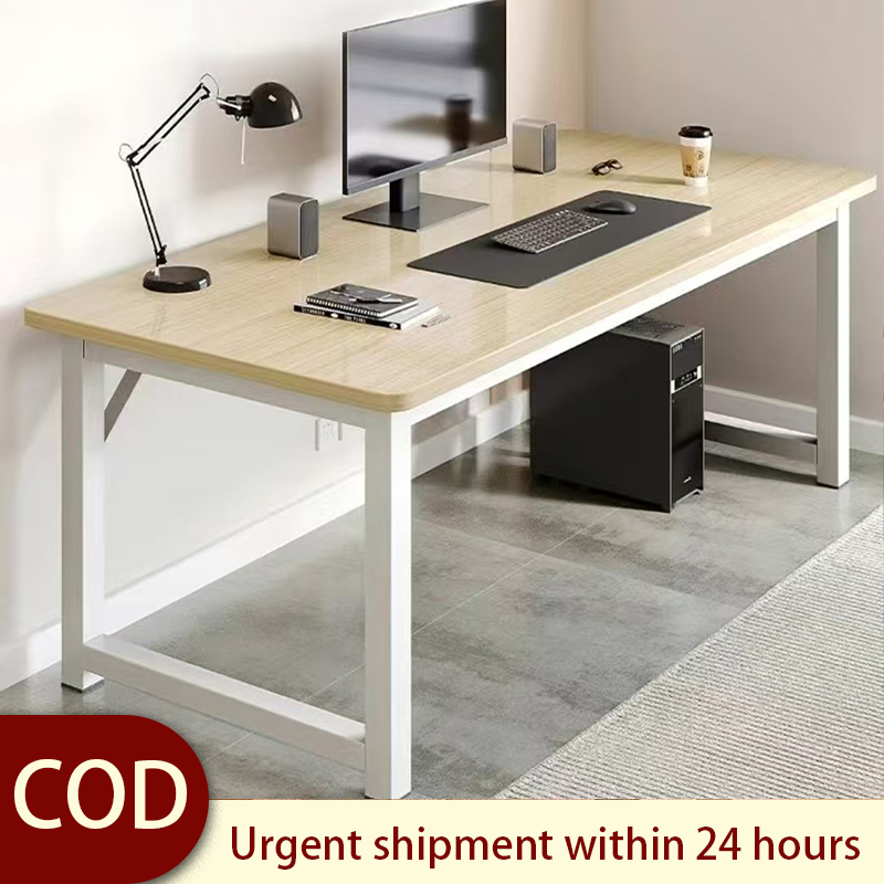 140/120cm computer table wooden office table multi-functional study ...