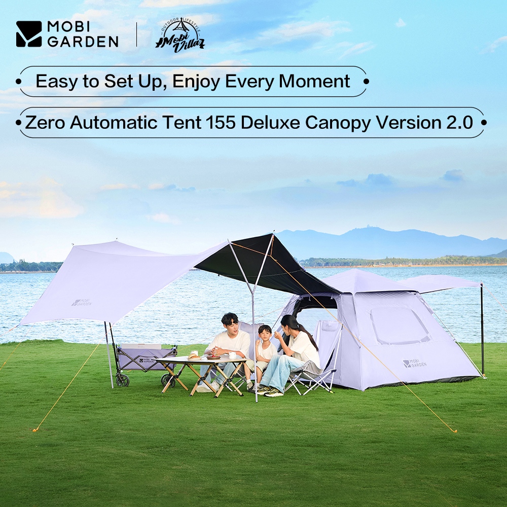 MOBI GARDEN Automatic Home Tent With Y-Shaped Canopy Suitable For ...