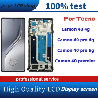 Original LCD For Tecno Camon 40 4G Camon 40 Pro 4G/5G 40 Premire 5G LCD ...