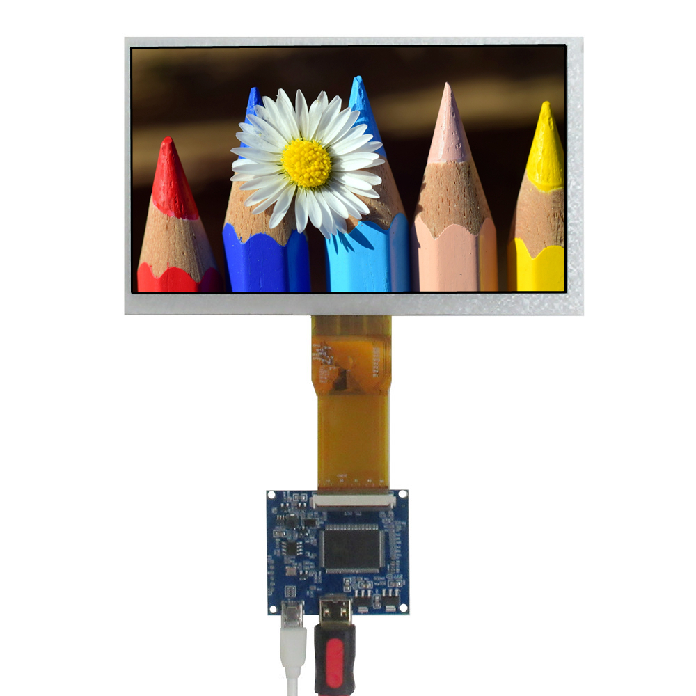 7 Inch 1024x600 Portable DIY LCD Display Screen with Mini-HDMI Driver ...