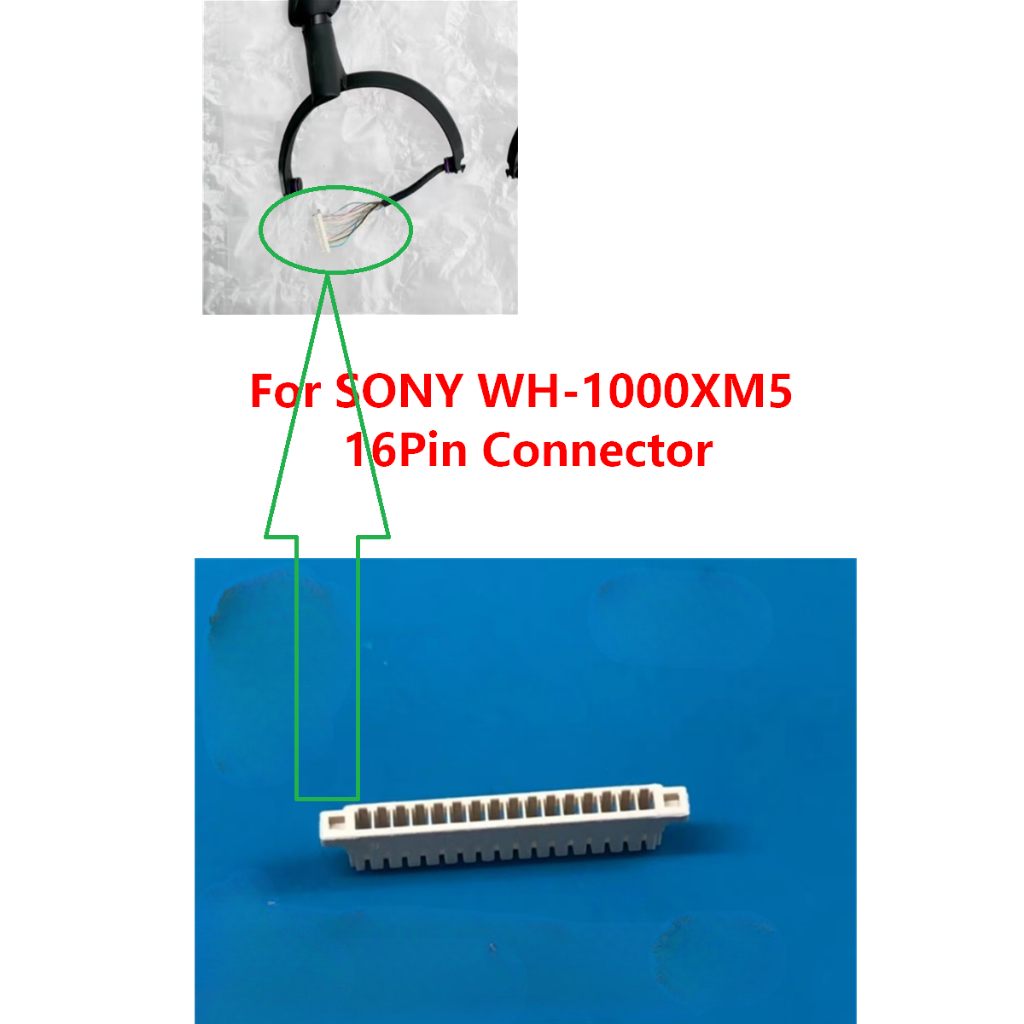 brand new For SONY WH-1000XM5 XM5 Wireless Headphones 16Pin Plastic ...